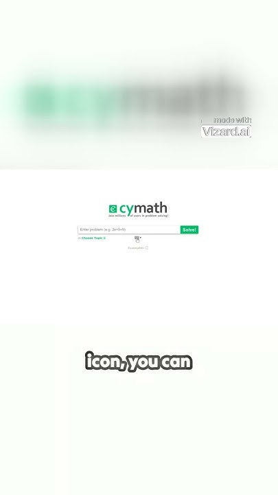 Master Math with This Amazing Problem Solver! - YouTube