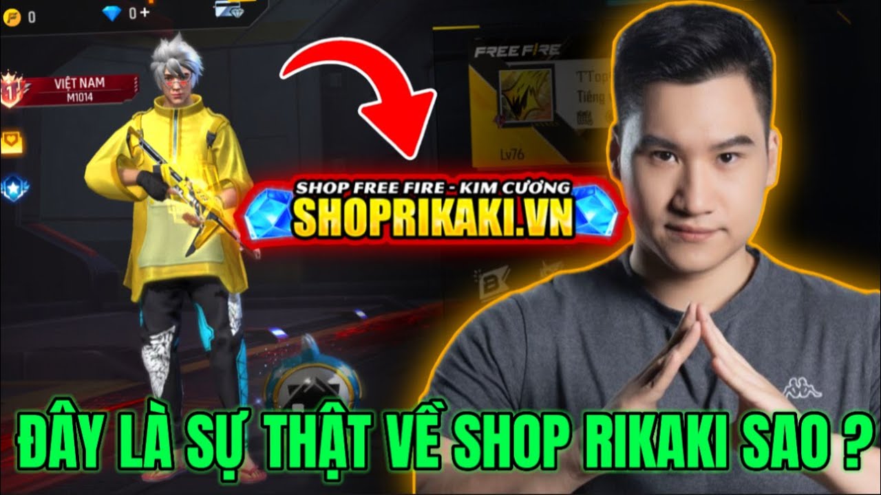 Random Acc FF 100K Rikaki Gaming ? Shop Acc Free Fire Của Rikaki Có Uy ...