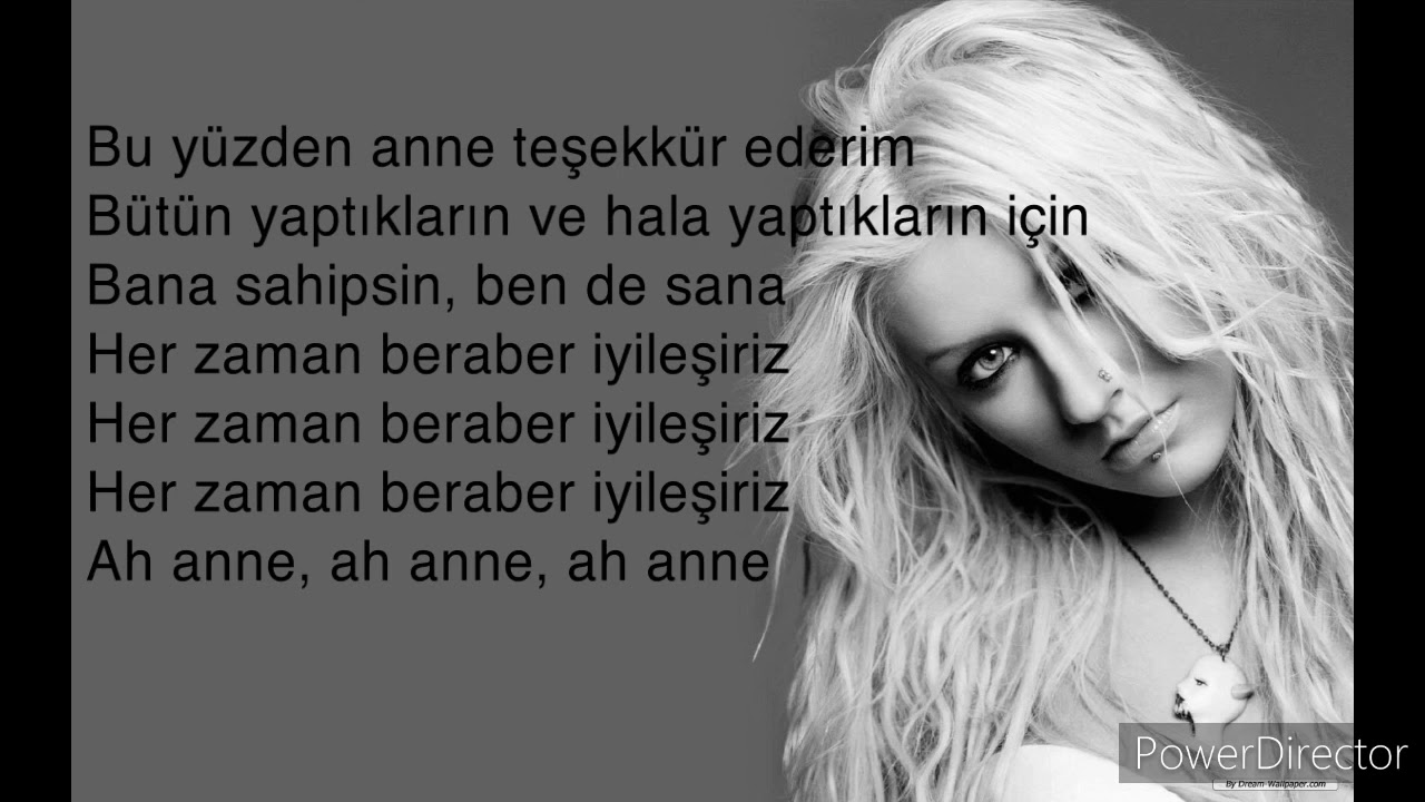 Christina Aguilera Oh Mother Türkçe Çeviri - YouTube
