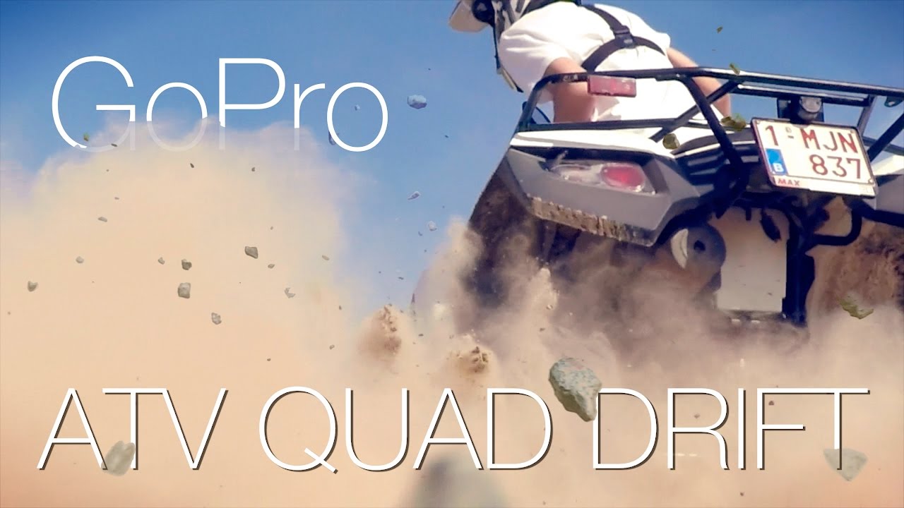 GoPro ATV Quad Drift - Slow Motion - YouTube