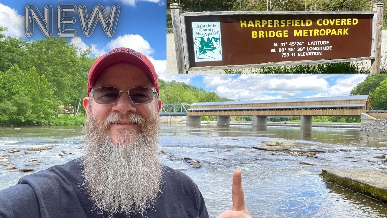 Cleveland Covered Bridges Ascending Abandoned Eagle Avenue Vertical