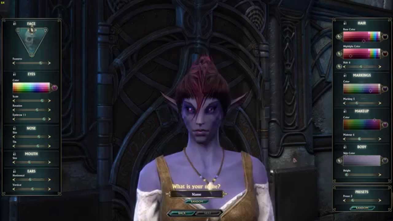 Rift - Character Creation Kelari Female - YouTube