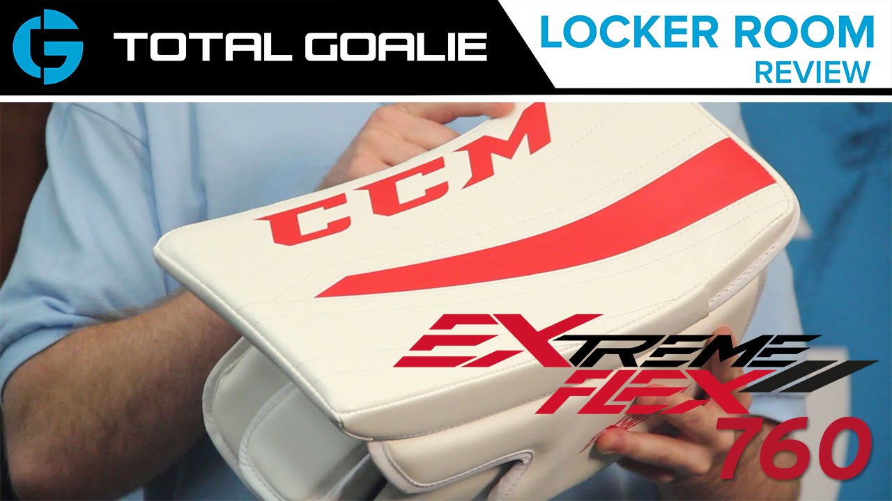 CCM Extreme Flex II 760 Blocker // Locker Room Review - YouTube