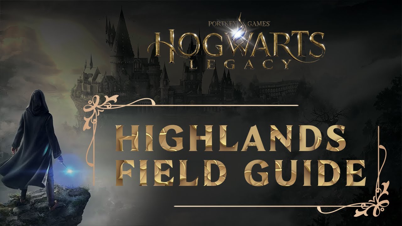 ALL 31 FIELD GUIDE PAGES HIGHLANDS HOGWARTS LEGACY GAMEPLAY WALKTHROUGH ...