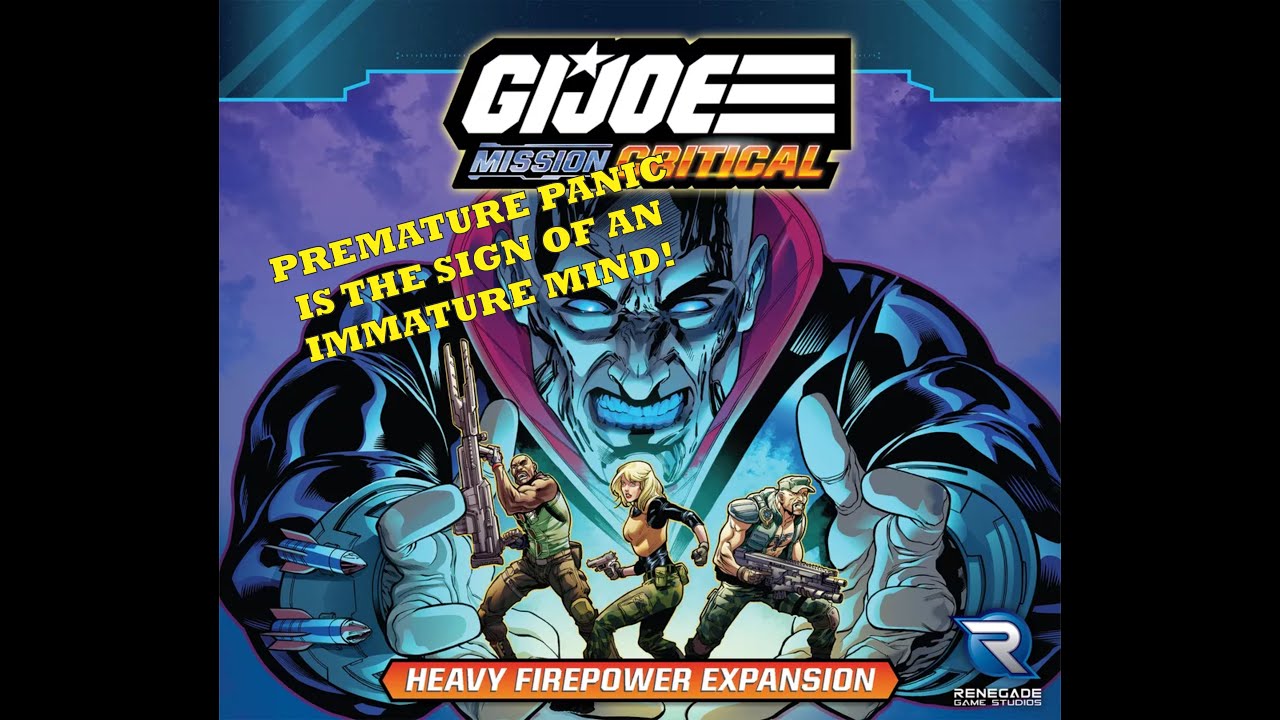 GI Joe Mission Critical Heavy Firepower Unboxing - YouTube