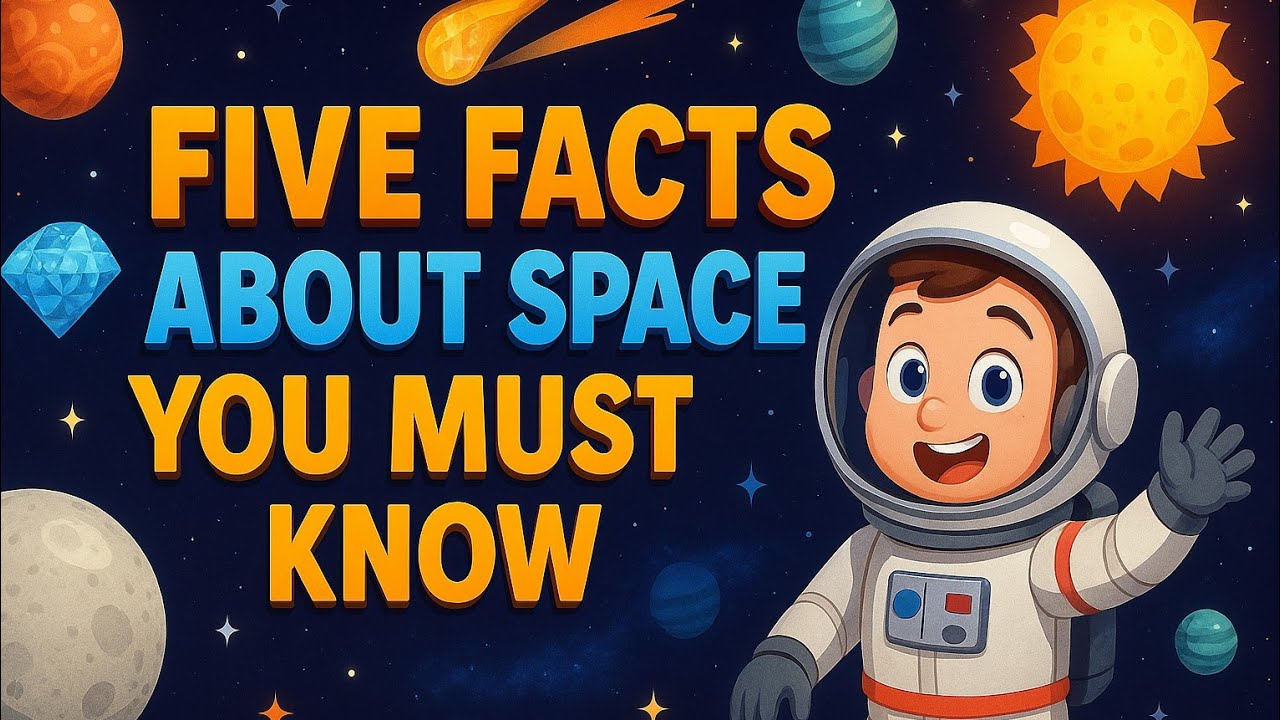 Amazing Space Facts Kids Must Know | #mystery #animation - YouTube