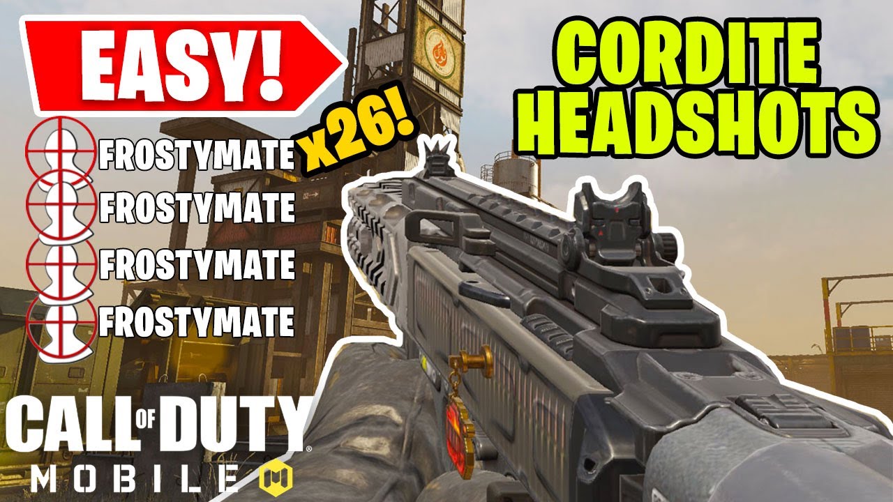 EASY Headshots for Cordite & SMGs In COD Mobile Season 9! SO GOOD! Call ...