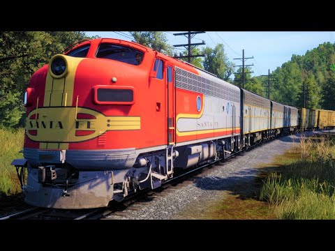 Train Sim World 2 - Santa Fe - YouTube