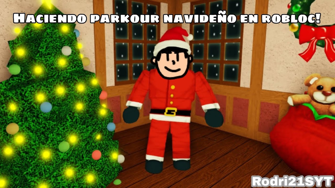 Intentando hacer musho parkour de navidad en musho loloc okosixdd - YouTube