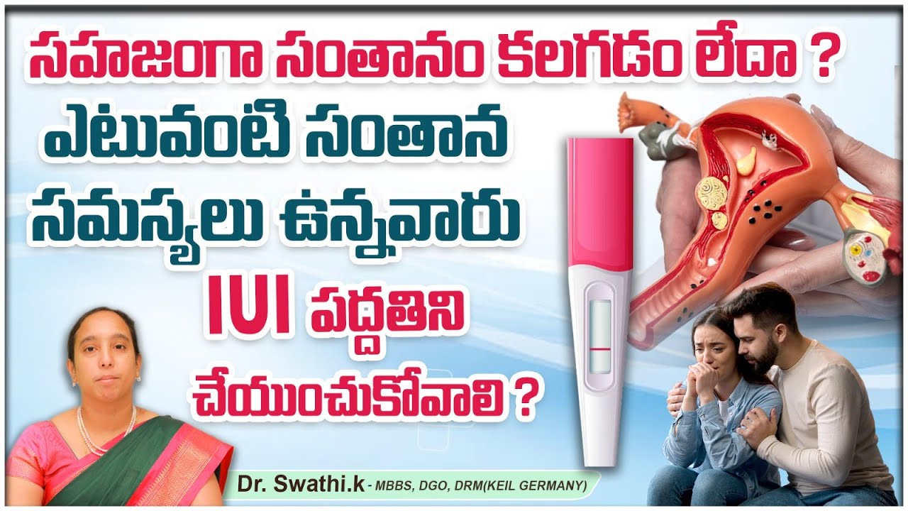 IUI Procedure Step By Step In Telugu | Success Rate Of IUI In First ...