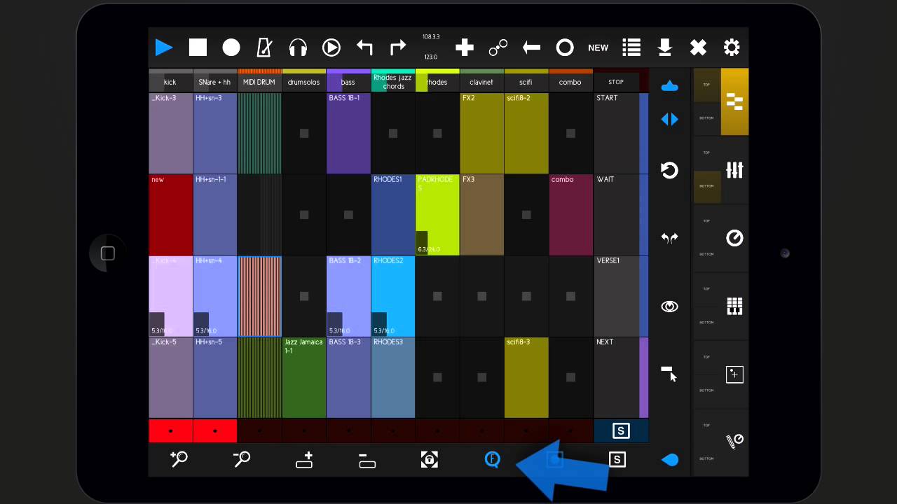 touchAble 2 User Guide : Clips Module - Control Ableton Live with iPad ...