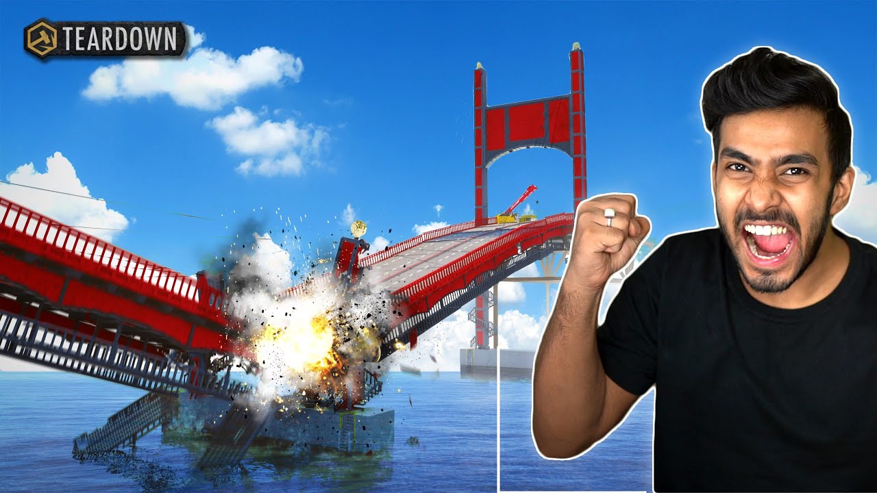 DESTROYING A BRIDGE ! - YouTube