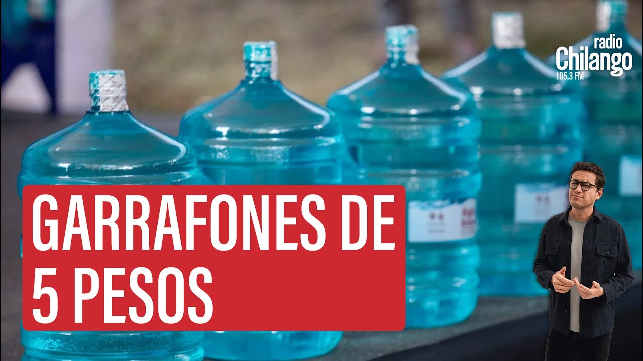 Agua del bienestar, garrafones a 5 pesos | Noticias con Nacho Lozano ...
