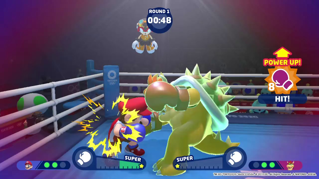Mario and Sonic at the Olympic Games Tokyo 2020 - Boxing - YouTube