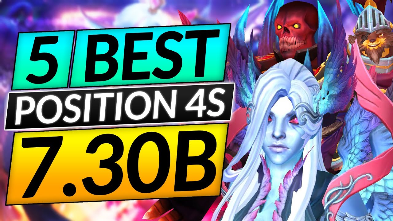 5 MOST BROKEN SUPPORTS of the NEW 7.30b Patch - Position 4 Tips - Dota ...
