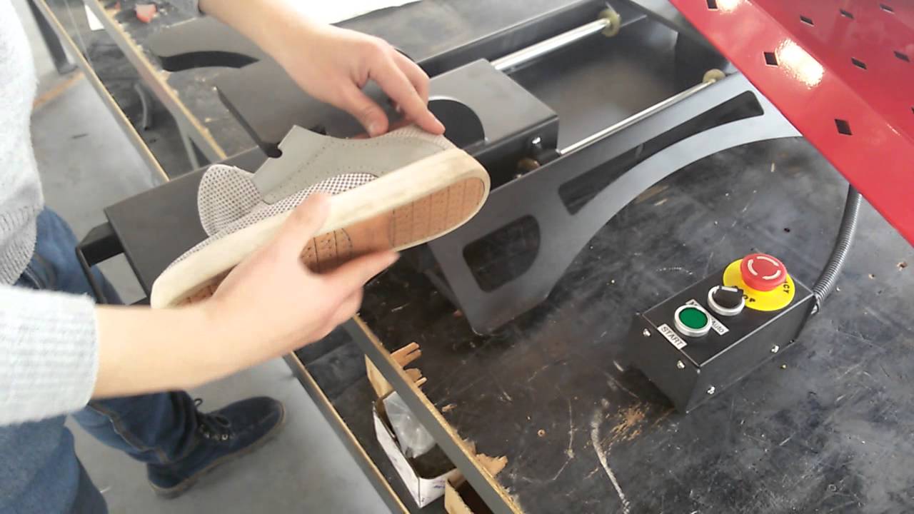 SHOE HEAT PRESS MACHINE - YouTube