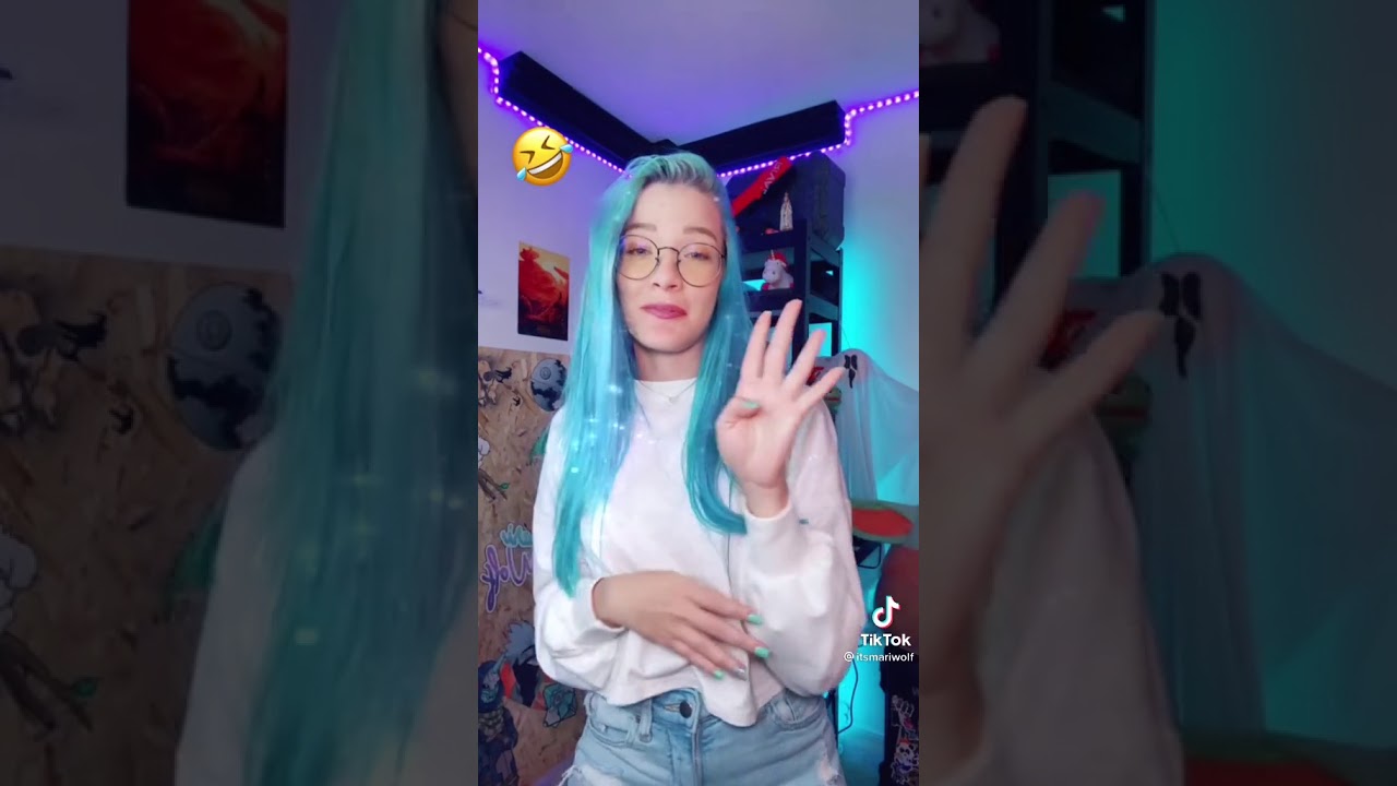 Tiktok de Mari Wolf 💙 | Team Angel Family 🧸 - YouTube