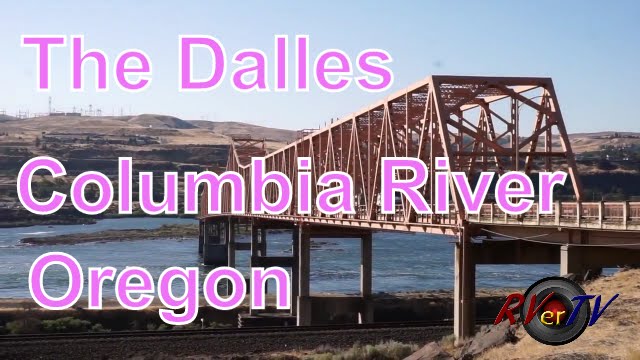 The Dalles Oregon... Highway 197....Columbia River...The Dalles Bridge ...