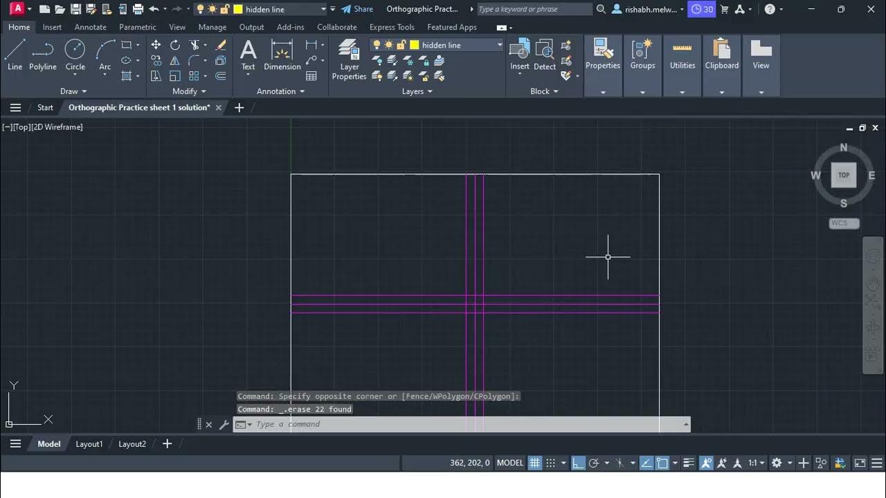 Autocad template (.dwt file) - YouTube