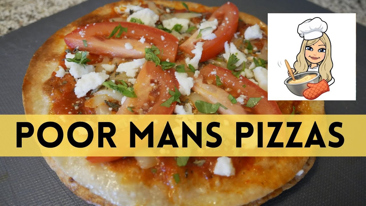POOR MANS PIZZAS - YouTube