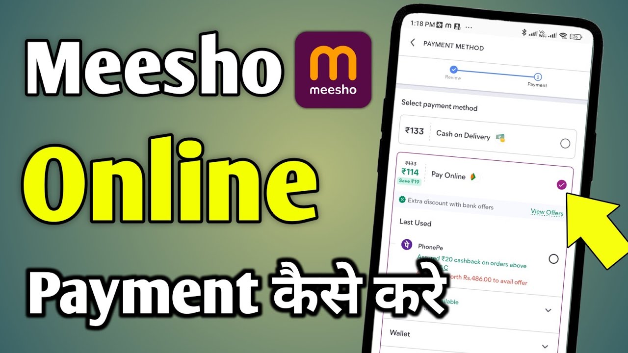 Meesho Online Payment Kaise Kare | Meesho Me Phonepe Se Payment Kaise ...