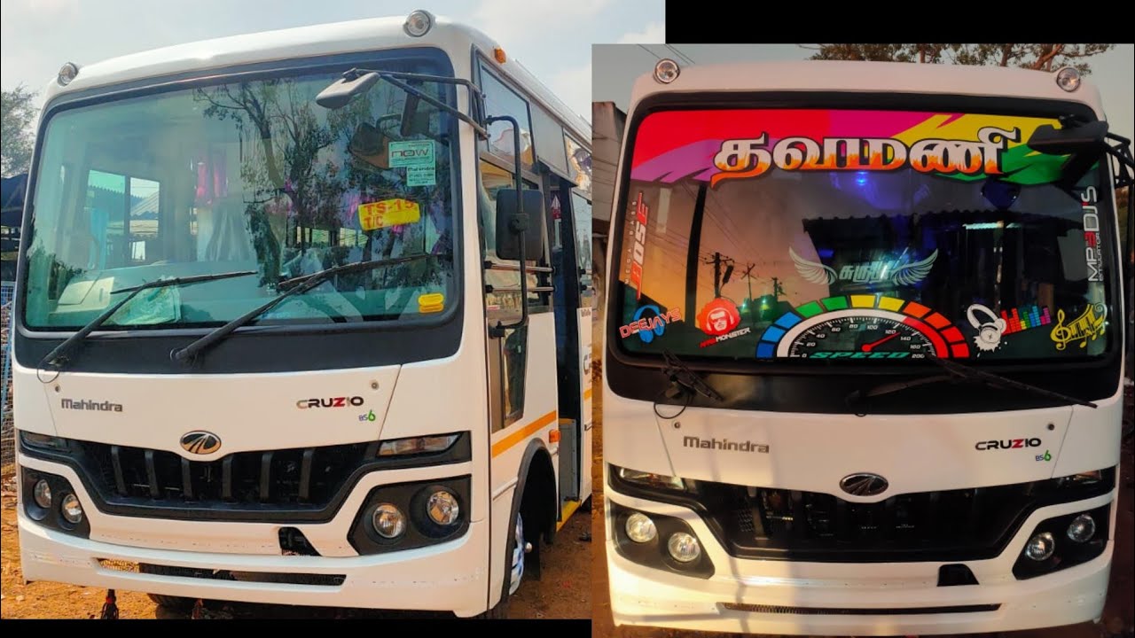 New Model Mahindra Tourist van sticker Modified ...