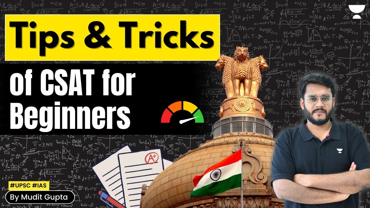 Tips & Tricks of CSAT for Beginners | For UPSC Prelims 2023 by ...