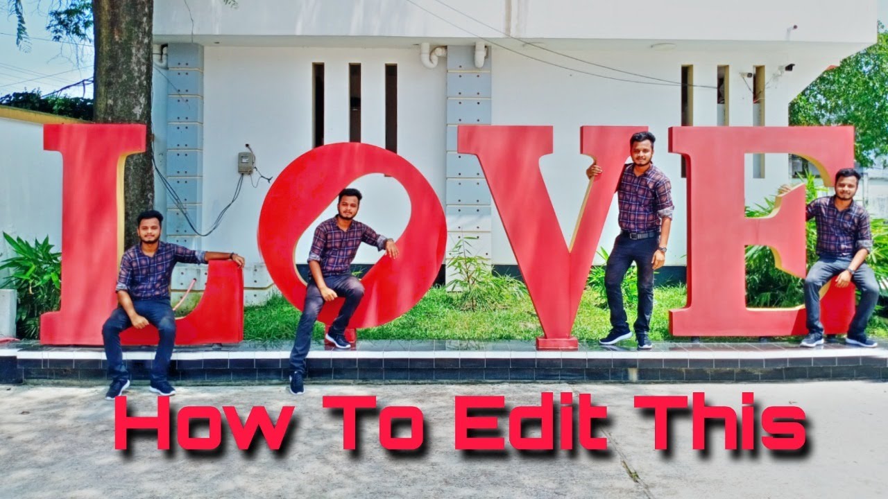 How to Edit Double Twin Character || Picsart Tutorial 1 || Joy Bhai ...