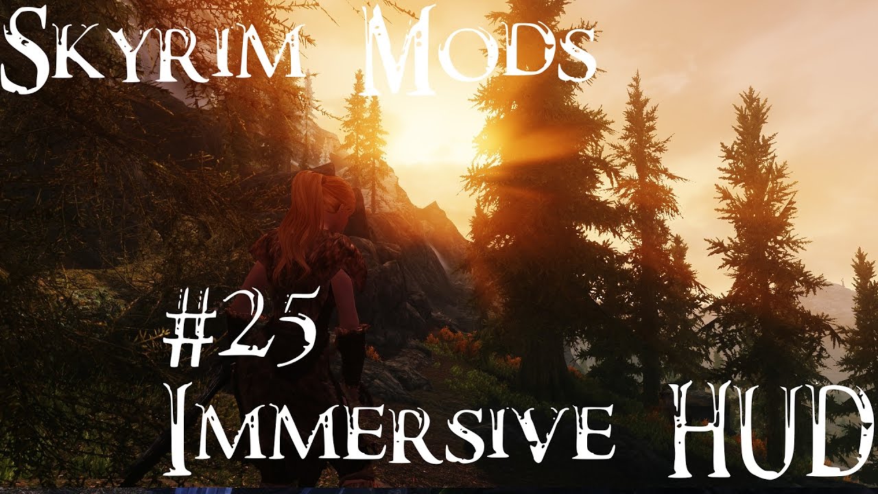 Skyrim Mods #25 Immersive HUD - YouTube