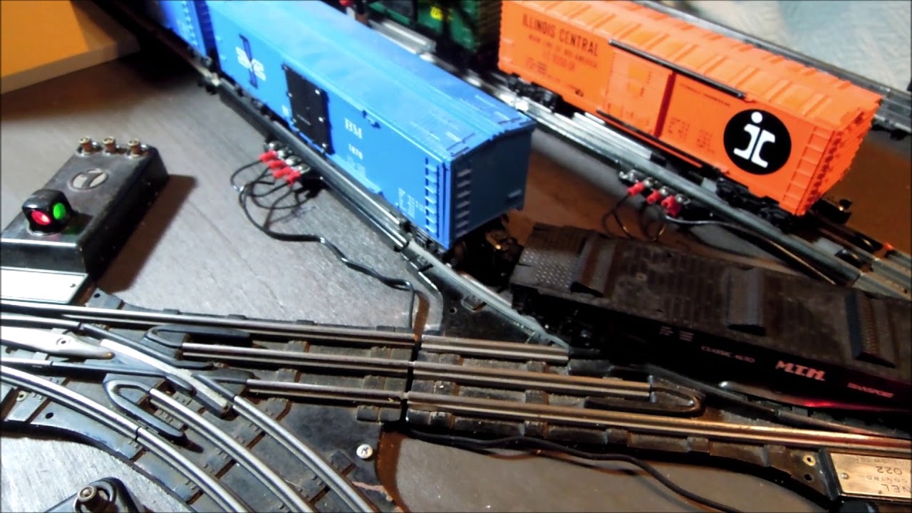 LIONEL TRAINS - POSTWAR O scale switching layout project. - YouTube