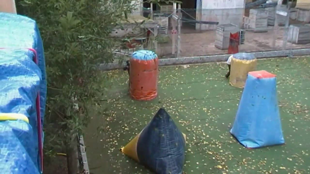 Training Vikings paintball. - YouTube