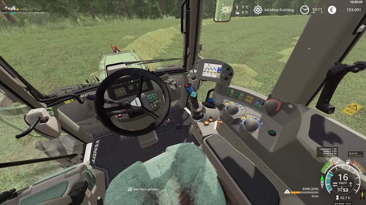 LS19 Gras Bergung/Ellerbach - YouTube