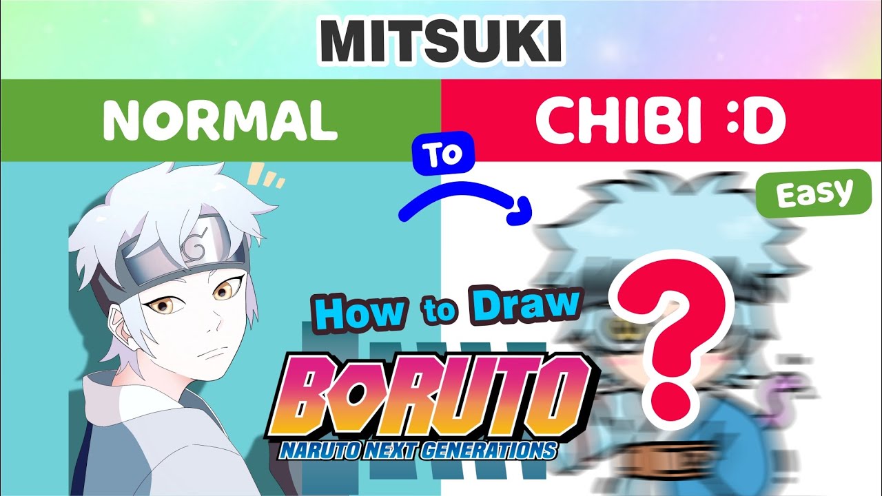 How to Draw Mitsuki Easy Step by step | Chibi Mitsuki :D - YouTube
