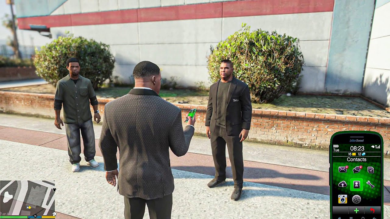 GTA 5 Franklin & Lamar Casino Robbery Goes Wrong | Franklin Got ...