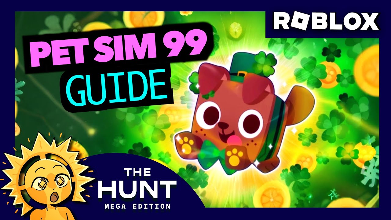 How to complete THE HUNT: PET SIMULATOR 99 - (Tutorial) | The Hunt Mega ...