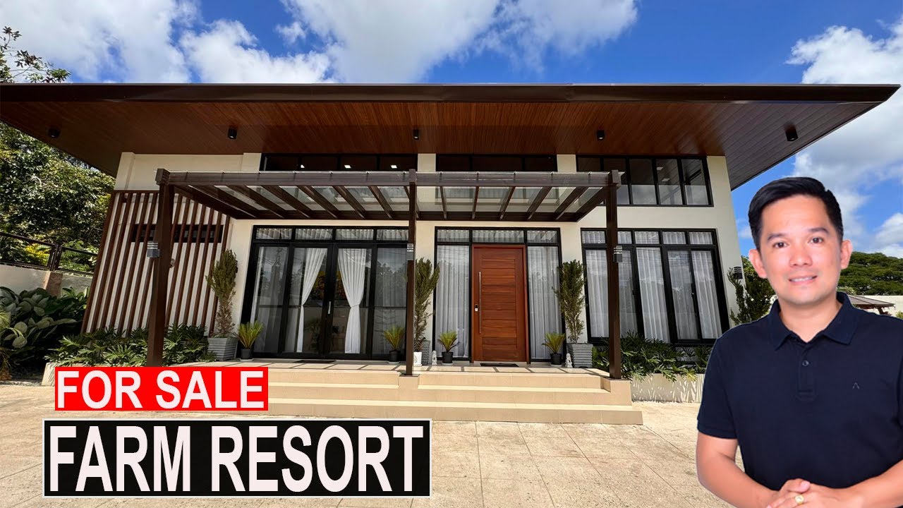 800 Sqm BEST FARM RESORT IN TAGAYTAY CITY | FARM RESORT TOUR C39 - YouTube