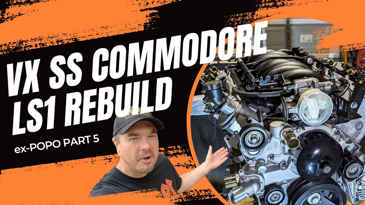 VX SS COMMODORE LS1 Rebuild is Complete! ex-POPO Part 5 - YouTube