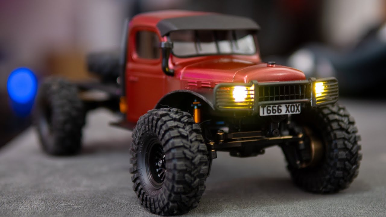 FMS FCX24 Modified Power Wagon Shakedown - YouTube
