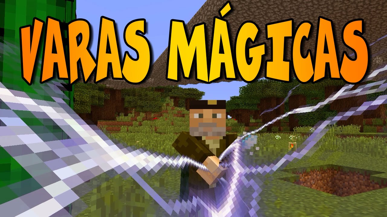 VARAS MÁGICAS!! | WONDERFUL WANDS MOD | Minecraft Mod Review - YouTube