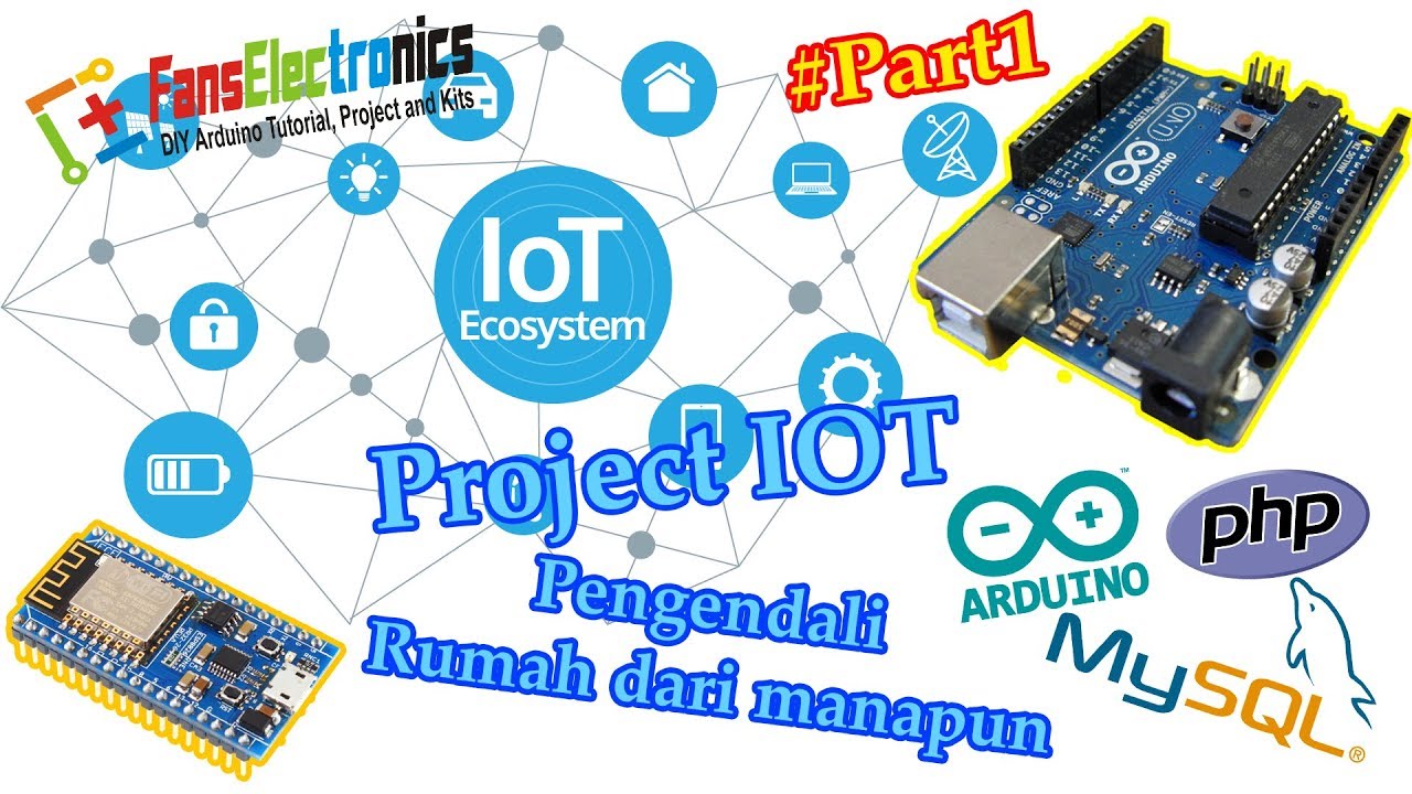 Project Internet of Things (IOT), Pengendali Lampu melalui Jaringan ...