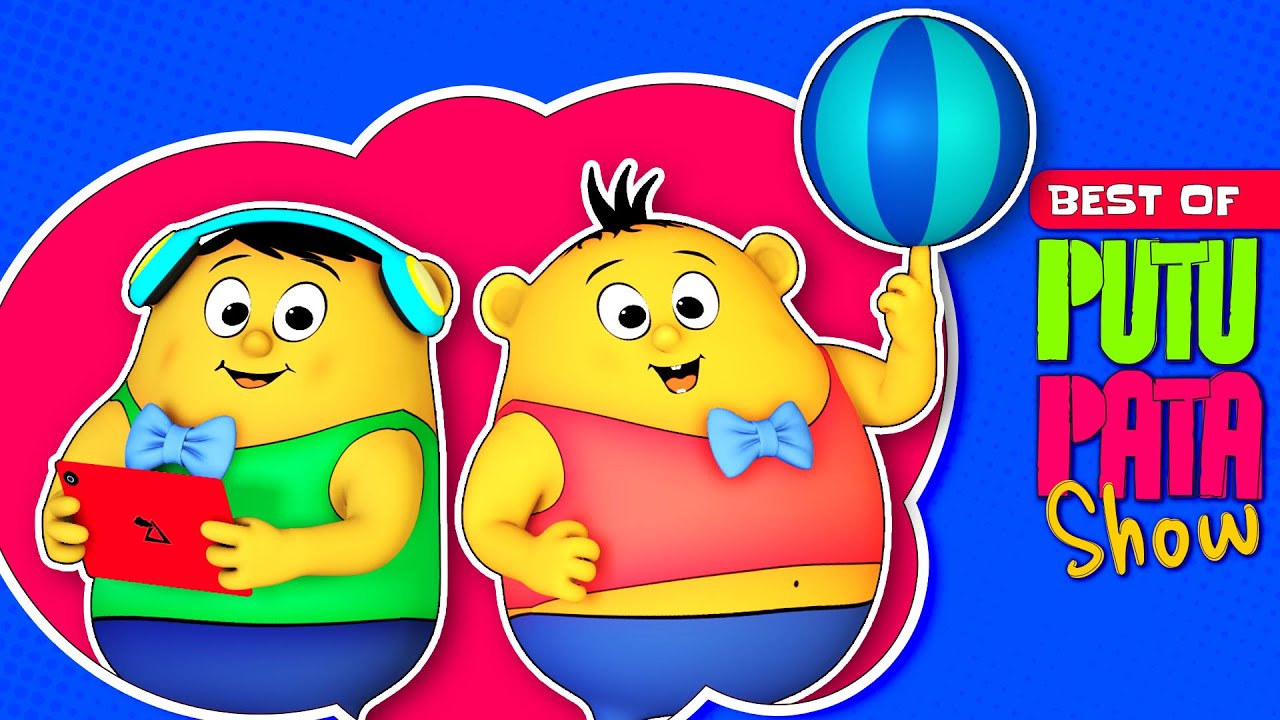 Best of Playland Cartoons with Putu and Pata #kidssongs - YouTube