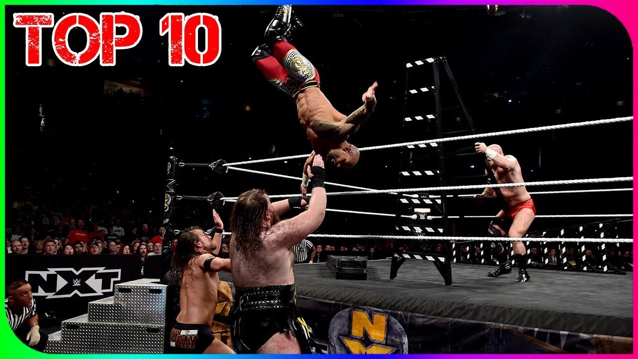 TOP 10 - LES MEILLEURS MATCHS DE CATCH EN 2018 ! - YouTube