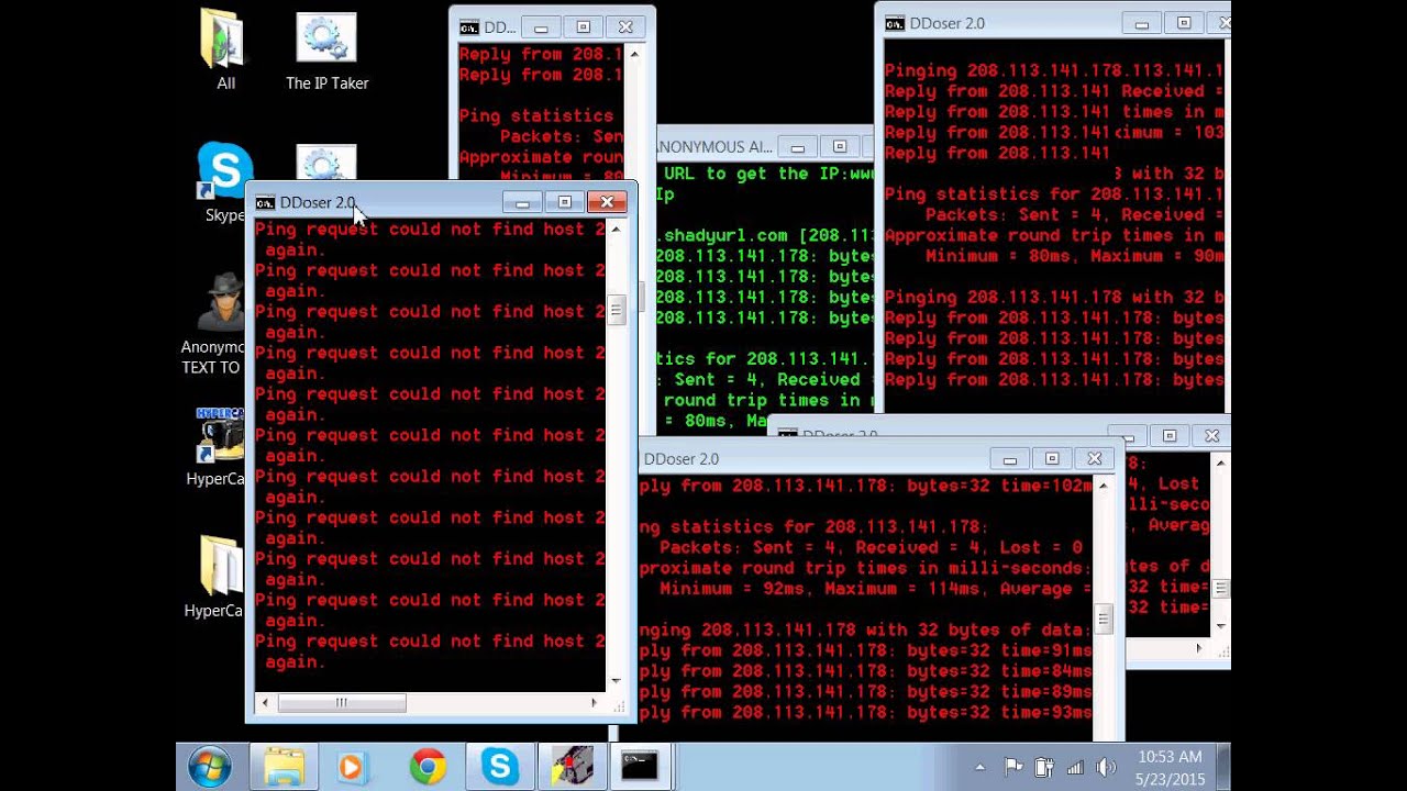 New DDoser Show off BETA - YouTube