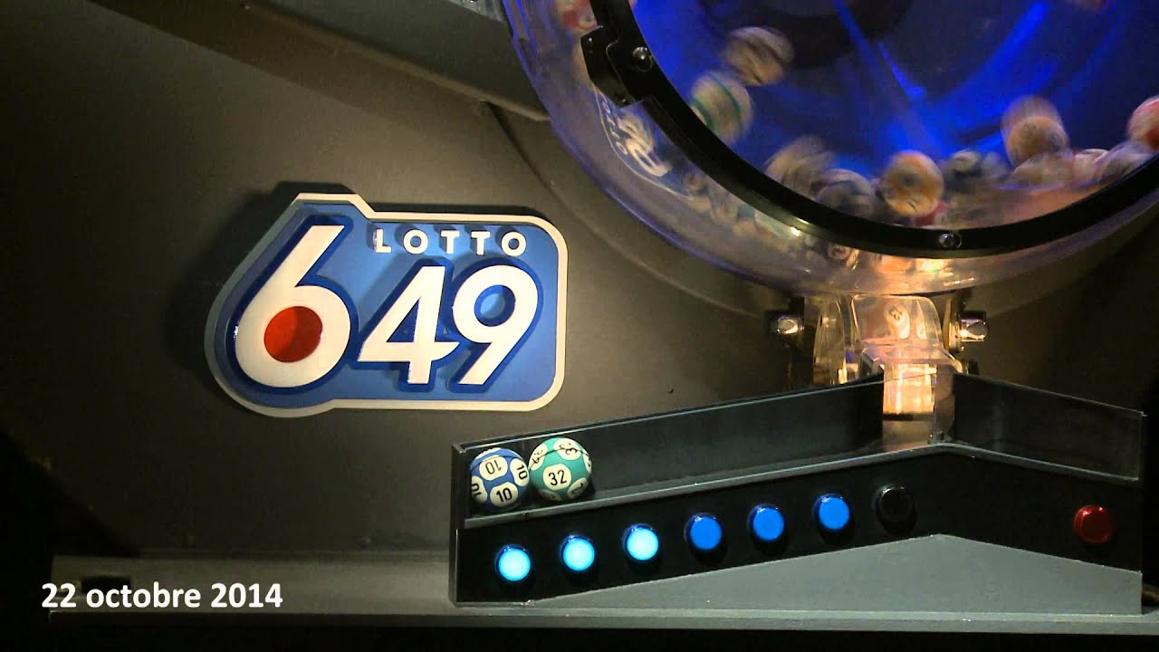 Tirage Lotto 6/49 22 octobre 2014 - YouTube