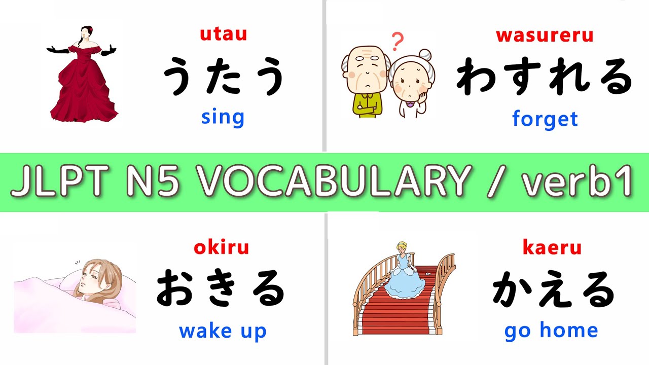 【JLPT N5 vocabulary】speaking test09(30 Questions) learn japanese ...