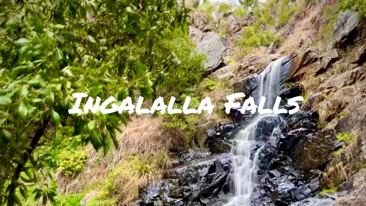 ROAD TRIP to INGALALLA FALLS waterfall | Adelaide, South Australia (4K ...