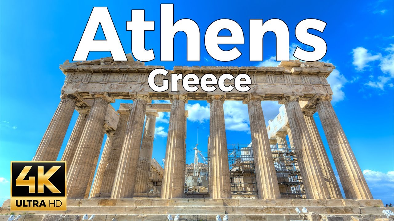 Athens, Greece Walking Tour (4k Ultra HD 60fps) – With Captions - YouTube