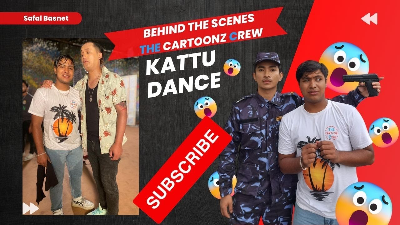 The Cartoonz Crew - Behind The Scenes Of Kattu Dance - Safal's Vlog ...