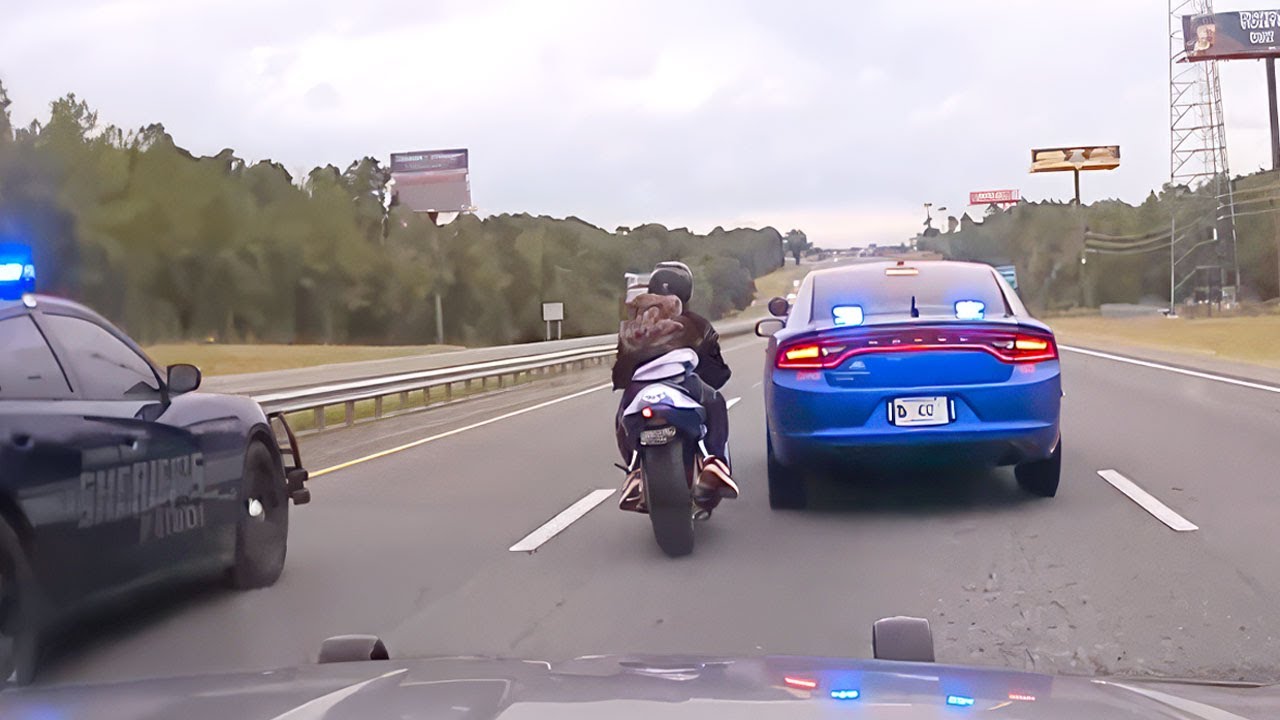 Craziest Motorcycle Police Chases Caught On Dashcam Youtube