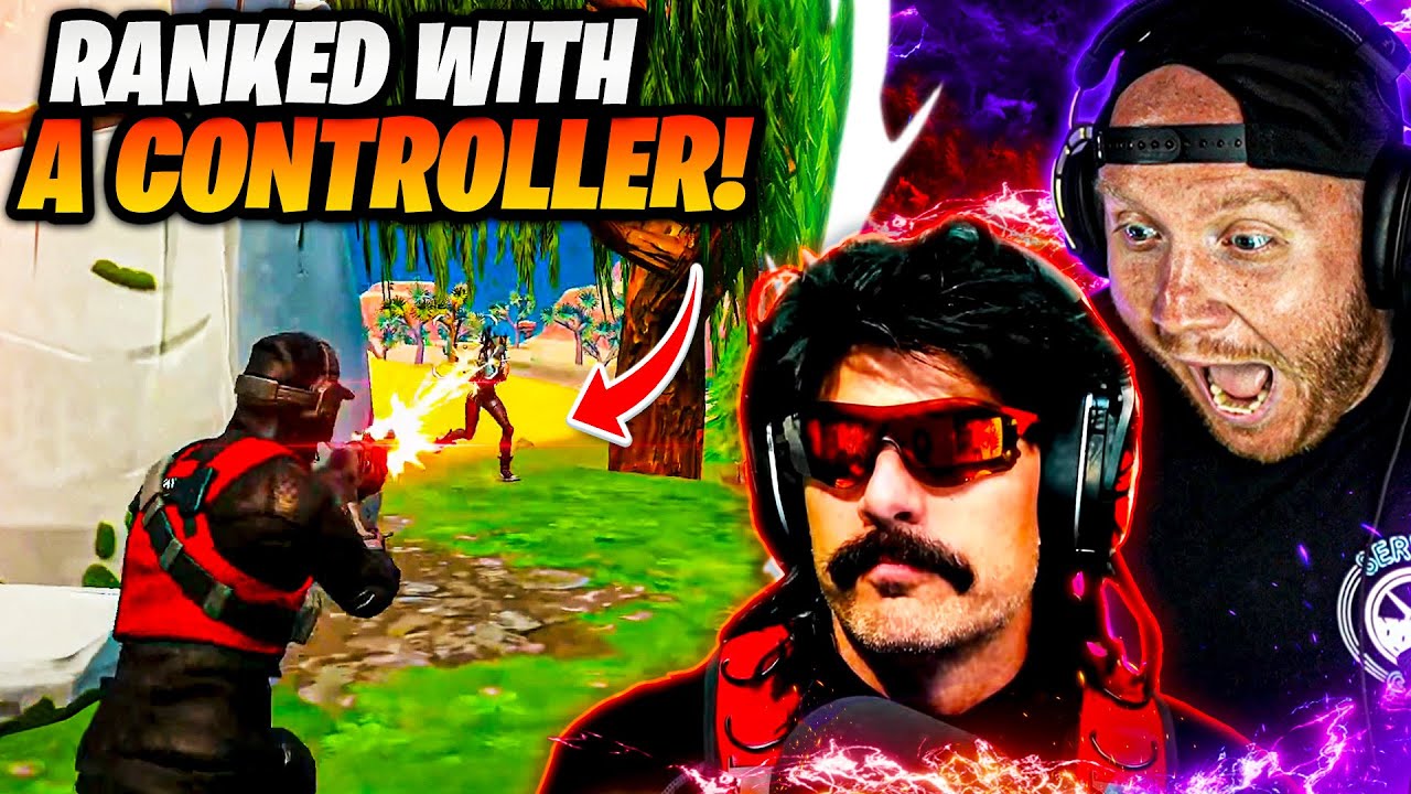 TIM REACTS TO DOCS FIRST RANKED FORTNITE GAME ON CONTROLLER - YouTube